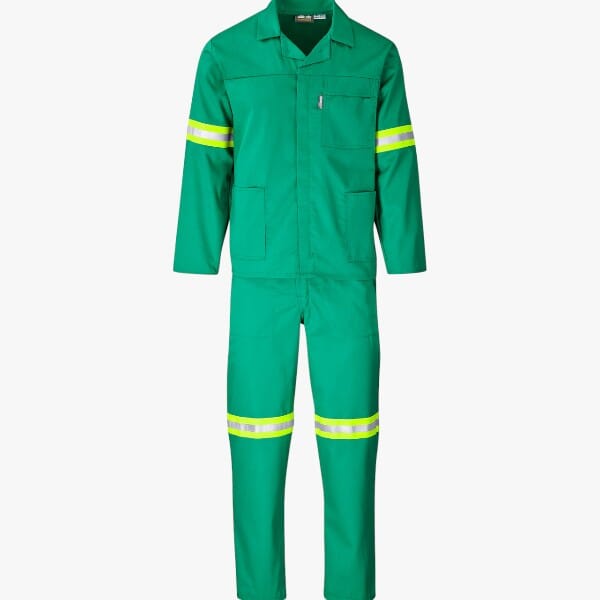 Brands Premium 2 Pc Conti Suit With Reflective Tape Emerald Green ...