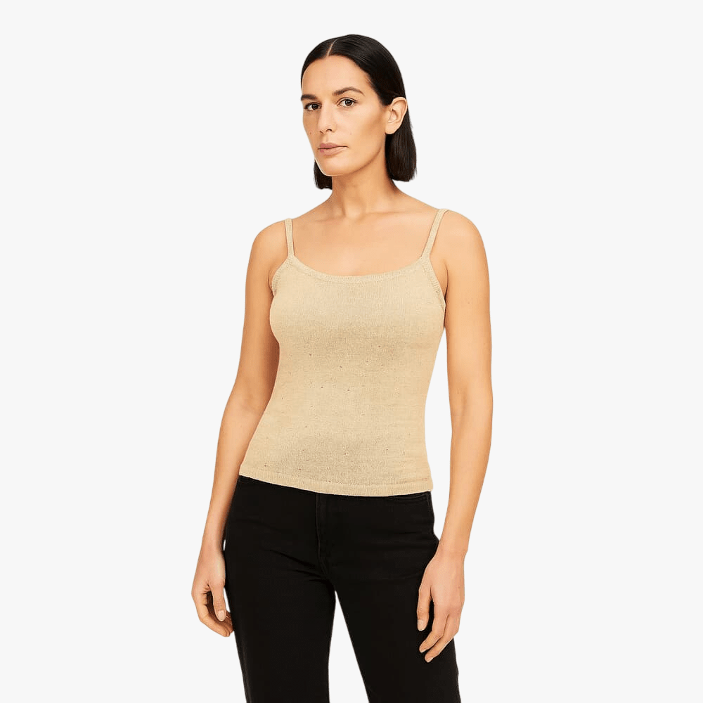 Sissy Boy Strappy Knit Top Gold – Brands Megastore