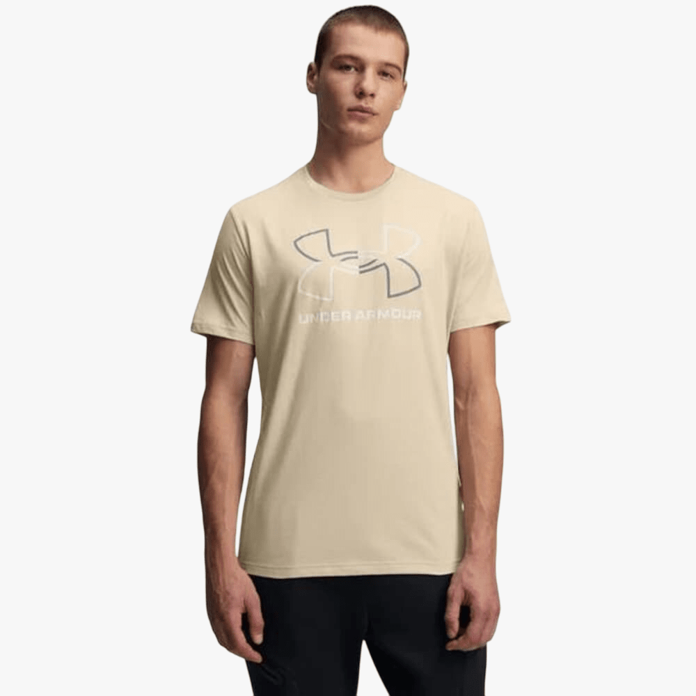 Under Armour Mens Gl Foundation Update Short Sleeve Tee 289 Beige ...