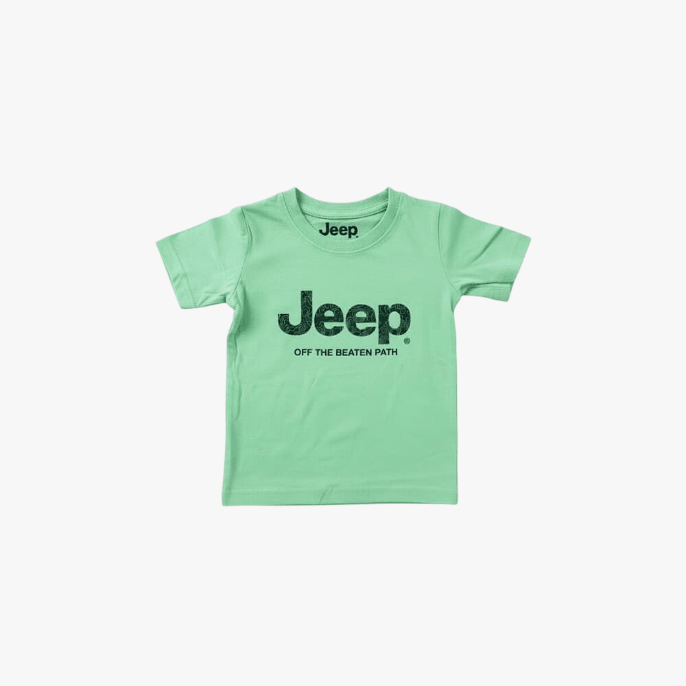 Jeep Boys Icon Short Sleeve Tee Neo Mint – Brands Megastore