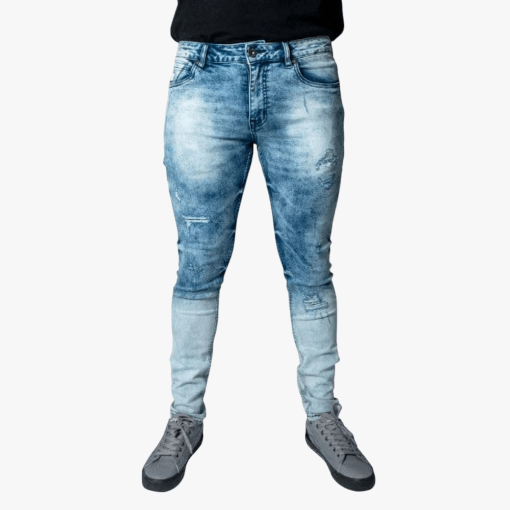 Soviet Mens #4 Lazano Fashion Skinny Jean Acid Wash – Brands Megastore