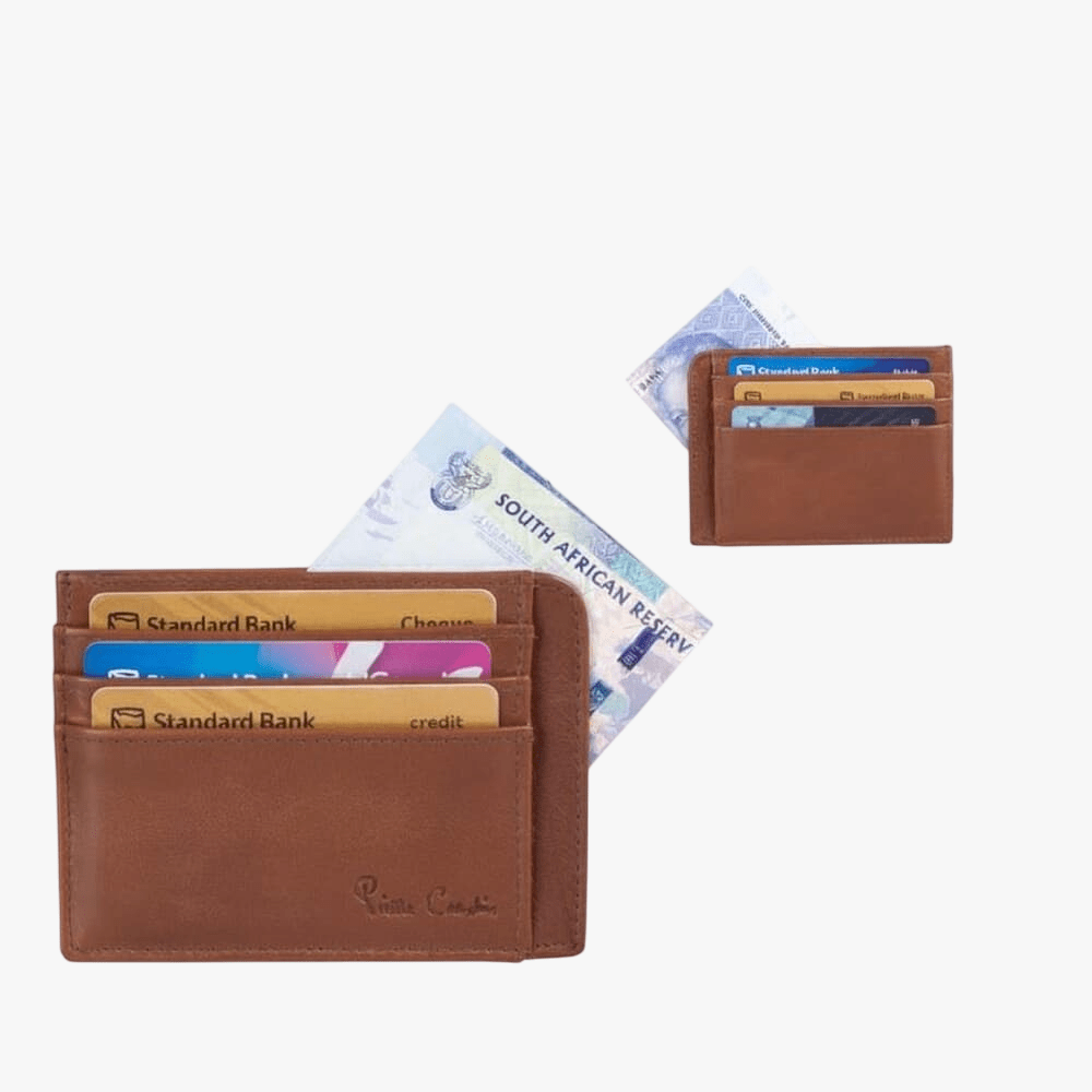 Pierre Cardin Mens Dave Card And Note Wallet Brown – Brands Megastore