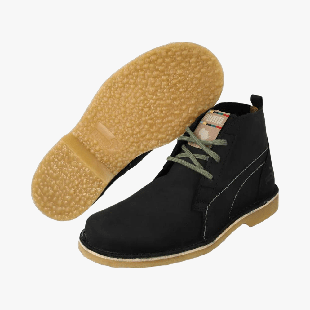 Puma Mens Boots Terrae Mid Africa Boot Black – Brands Megastore