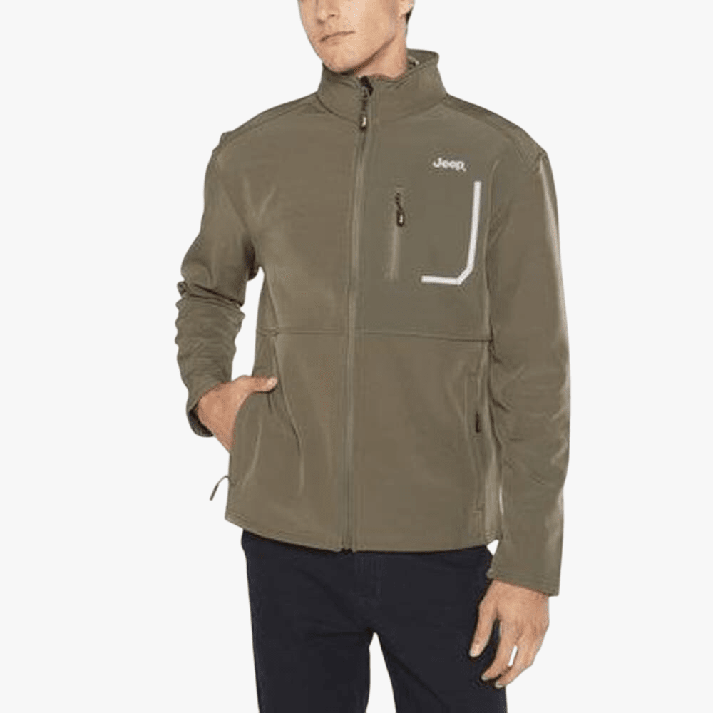 Jeep Mens Jackets Funnel Neck Soft Shell Jacket Fa – Brands Megastore