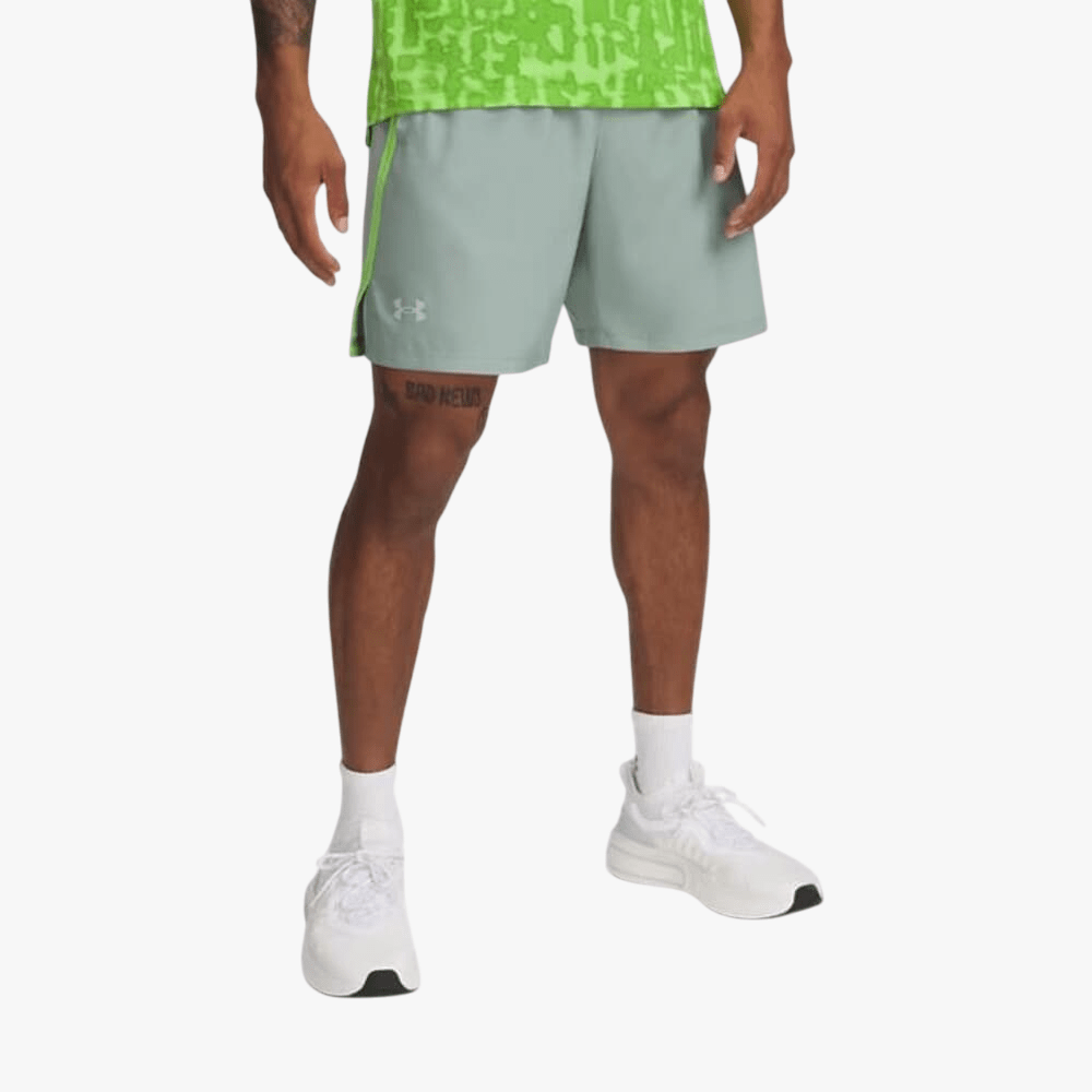 Under Armour Mens Launch 7" Shorts 348 Green – Brands Megastore