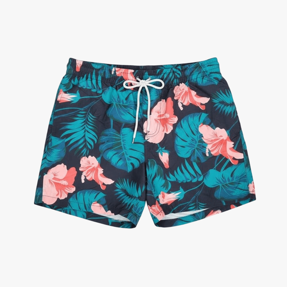 URBAN REPUBLIC MENS SWIM SHORTS BLACK PINK GREEN – Brands Megastore