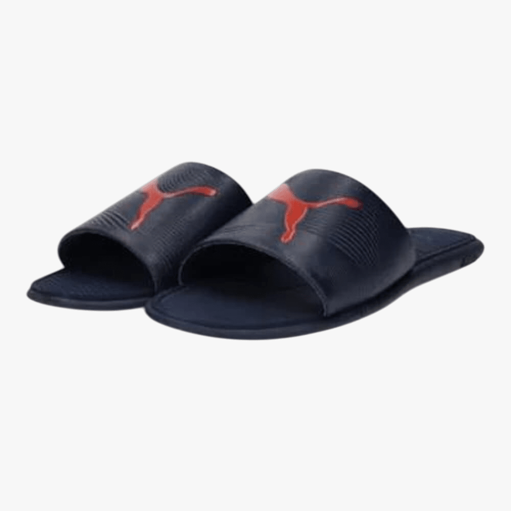 Puma Mens Sporty Embossed 2.0 Slide Peacoat – Brands Megastore