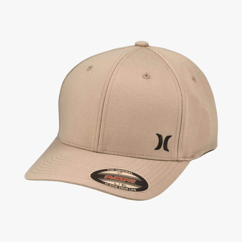 Hurley Mens Caps Micro Icon Flex Cap 235 Khaki – Brands Megastore