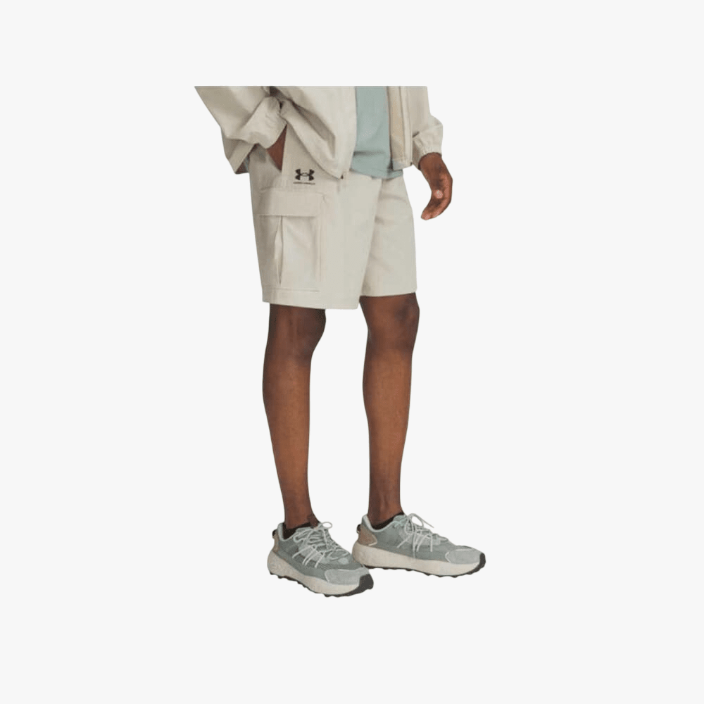 Under Armour Mens Vibe Woven Cargo Shorts 289 Beige – Brands Megastore