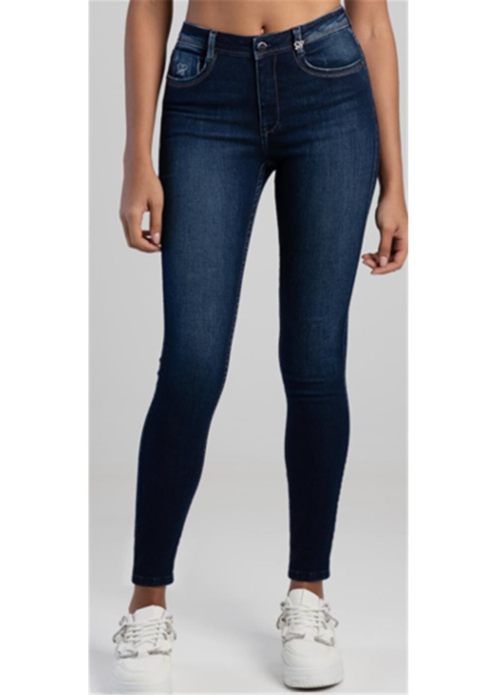 Sissy Boy Bianca Mid Waist Skinny Jean Dark – Brands Megastore
