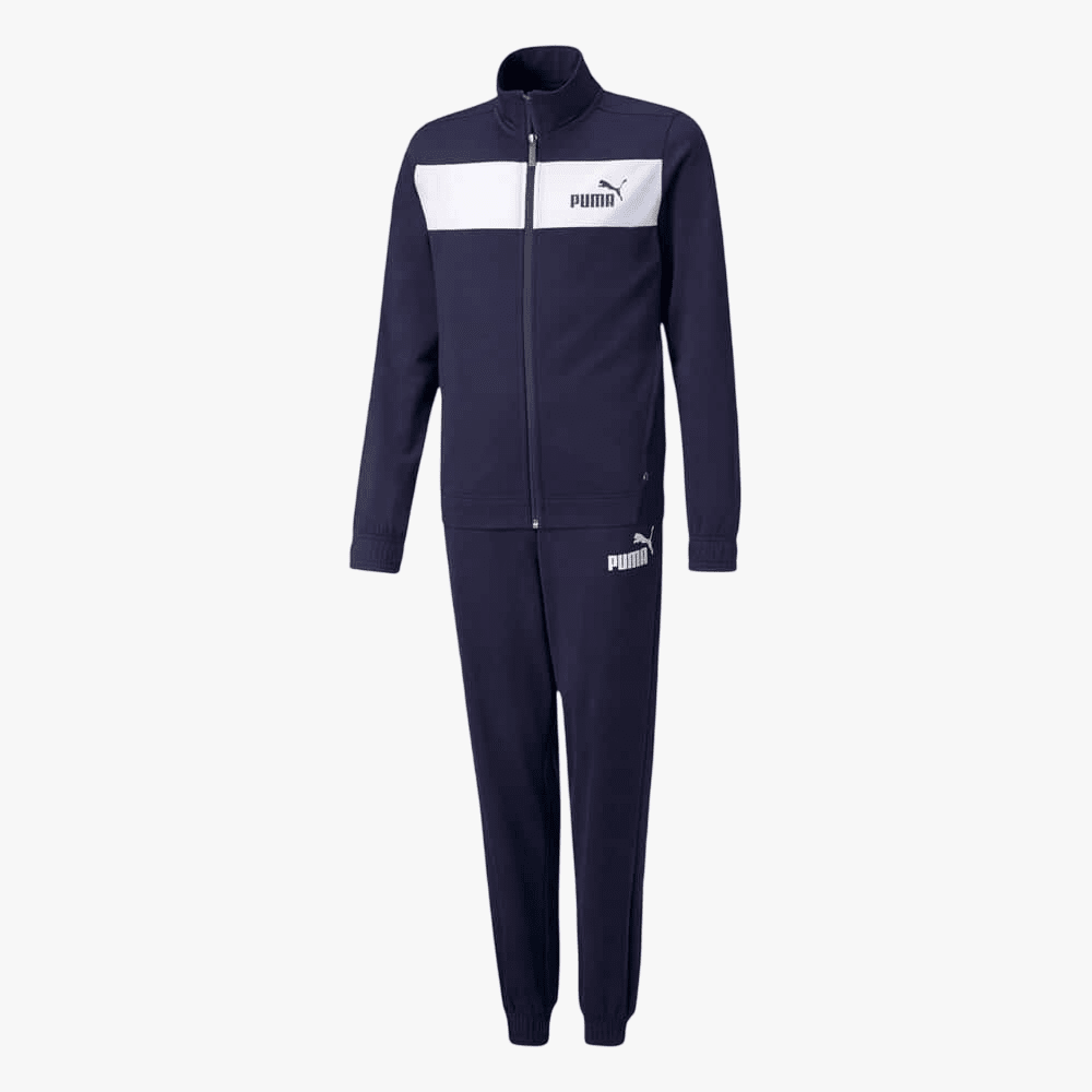 Puma Mens Sweaters Poly Tracksuit Set Navy – Brands Megastore