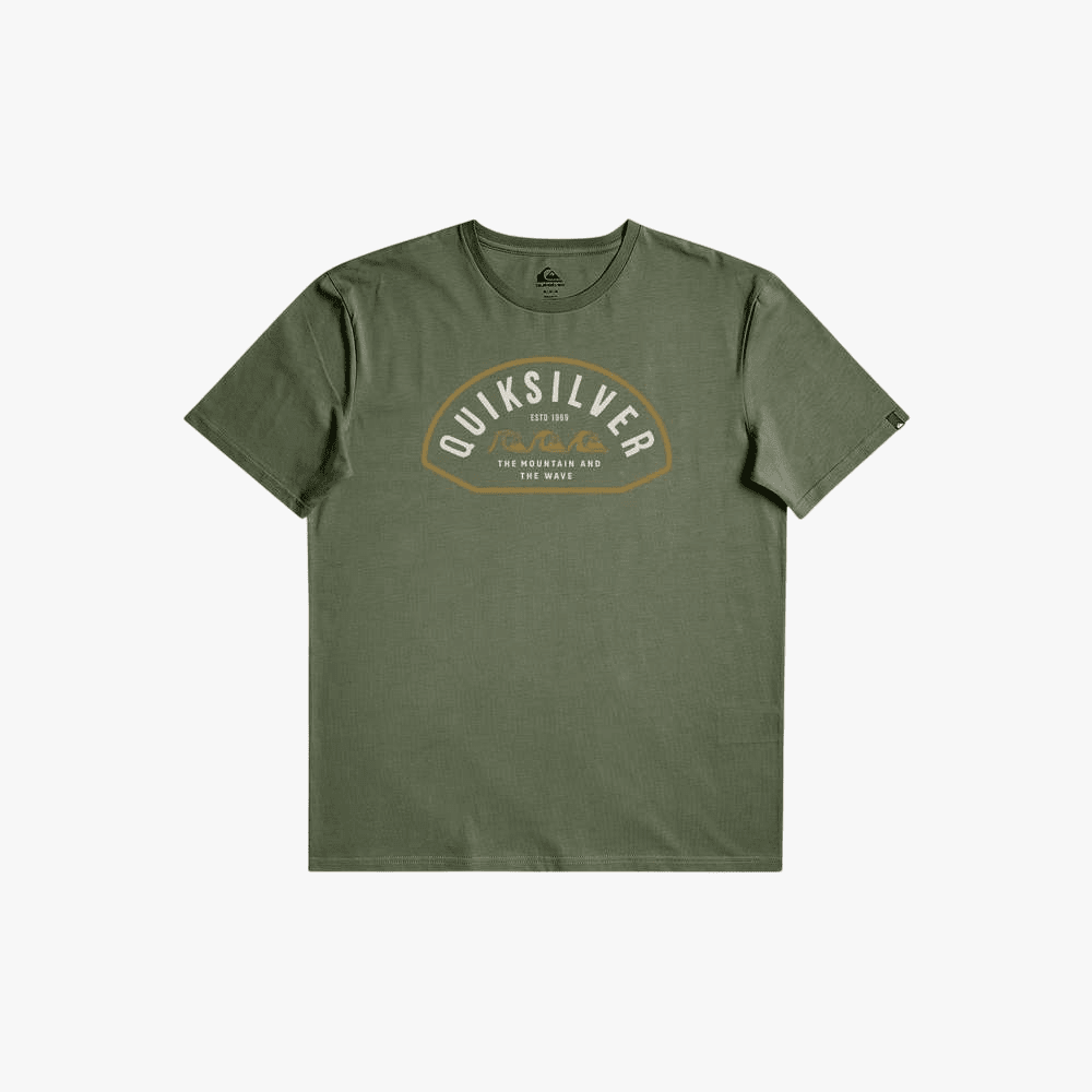 Quiksilver Mens Tees Lock Up Short Sleeve Te – Brands Megastore