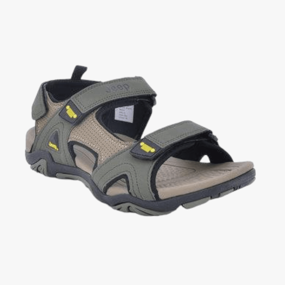 Jeep Mens Peak Adventure Sandal Olive – Brands Megastore