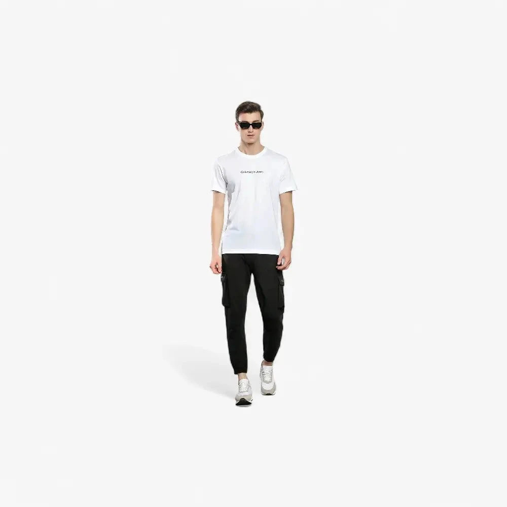 Calvin Klein Mens Tees Mirrored Ck Logo Te – Brands Megastore