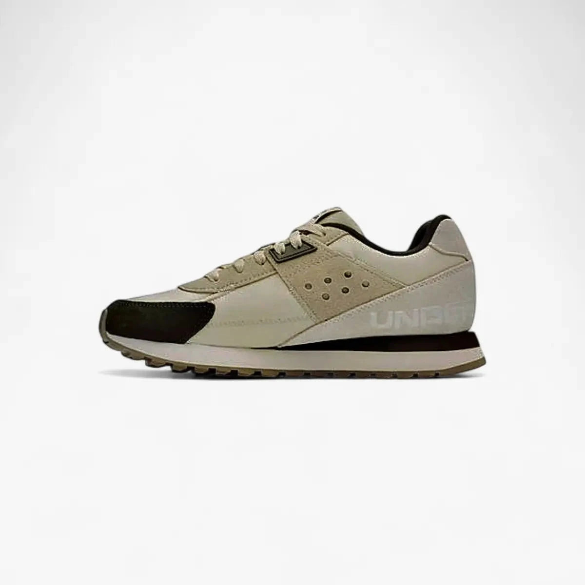 Under Armour Mens Essential Runner Sneaker 289 Beige – Brands Megastore